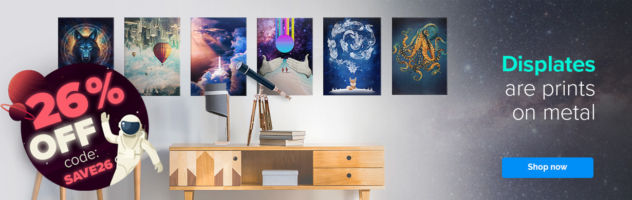 Displate - metal posters | Make Your Home Awesome