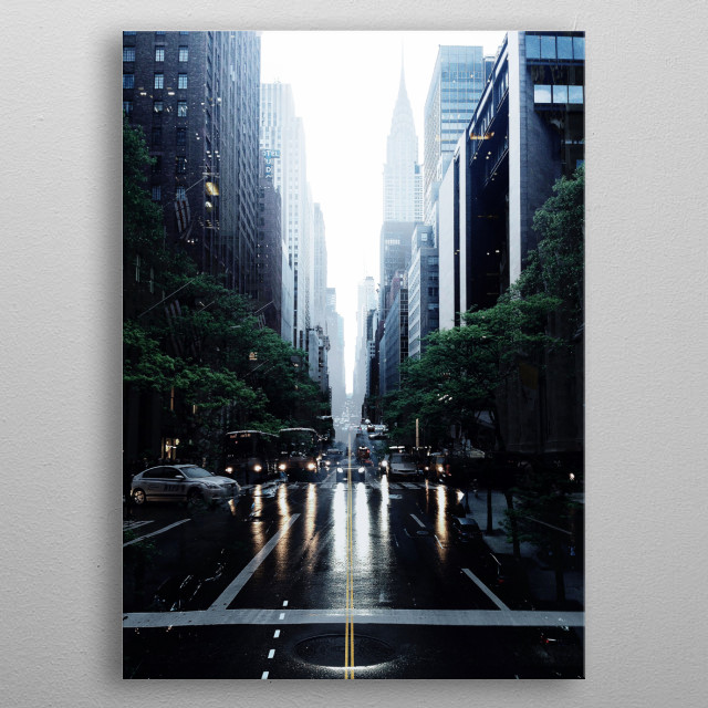 Heart of the city by Dmitry Belov | metal posters - Displate